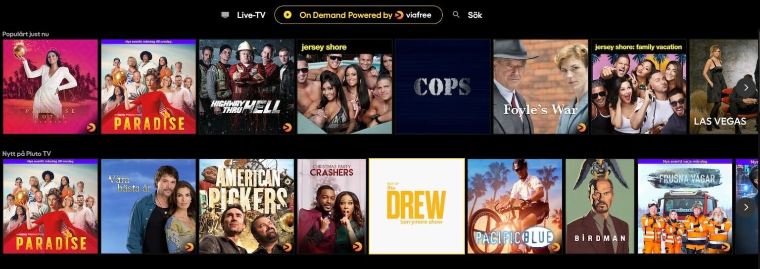 Vad är Pluto TV? | Komplett guide till utbud & funktioner